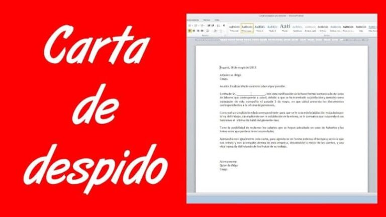 Como redigir ou redigir uma carta de rescisão em Word | - ComoPosso?