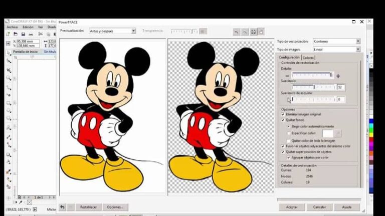 Como vetorizar uma imagem bitmap com base no tipo usando o CorelDRAW ...